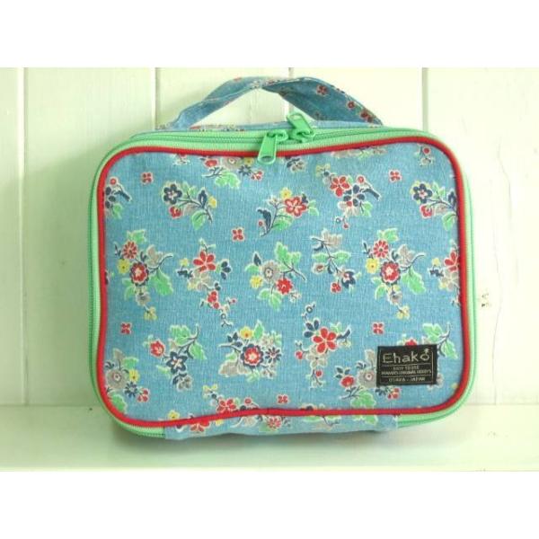 Ehako(エハコ) おむつポーチ 綿麻スラブプチブルーフラワー Pナチュラルリビングはあすつくに対応しています。●翌日お届け　平日15時・日祝14時までのご注文は翌日お届け　(対象地域：甲信越 北陸 関東 東海 関西 中国 四国 九州)●...