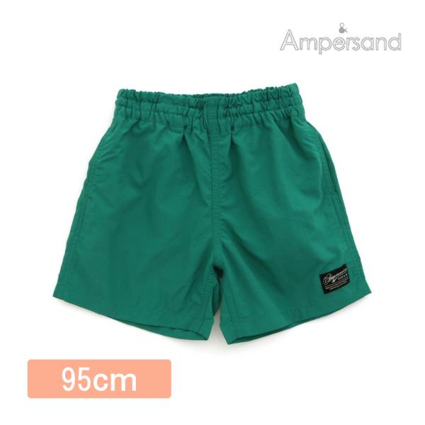 Ampersand(アンパサンド)の水着・ビーチアイテム「水陸両用パンツBOYS_UVカット」は、で夏のおでかけシーンもおしゃれに楽しもう！■素材ワッシャータフタナイロン100%■サイズ80cm ウエスト幅20　股上19　股下(4.5分丈)...