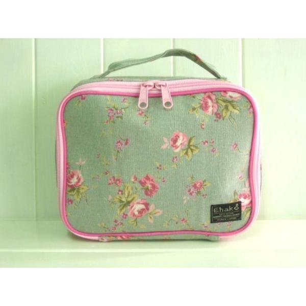 Ehako(エハコ) おむつポーチ 綿麻グリーンフラワー Pナチュラルリビングはあすつくに対応しています。●翌日お届け　平日15時・日祝14時までのご注文は翌日お届け　(対象地域：甲信越 北陸 関東 東海 関西 中国 四国 九州)●土日祝も...