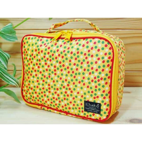 Ehako(エハコ) おむつポーチ イエロードット Pナチュラルリビングはあすつくに対応しています。●翌日お届け　平日15時・日祝14時までのご注文は翌日お届け　(対象地域：甲信越 北陸 関東 東海 関西 中国 四国 九州)●土日祝も当日発...