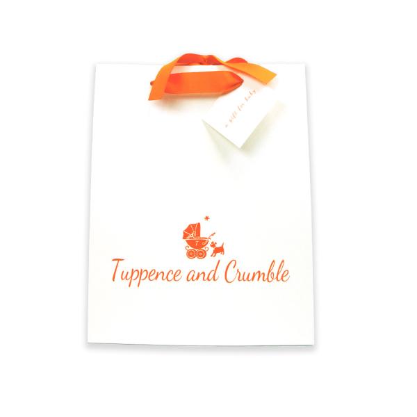 タッペンス＆クランブルオリジナルショッピングバッグプレゼントにおすすめです。※こちらの商品はスターラップと同時購入時のみ購入可能です。タッペンス&amp;クランブル スターラップ 専用ギフトバッグナチュラルリビングはあすつくに対応しています...