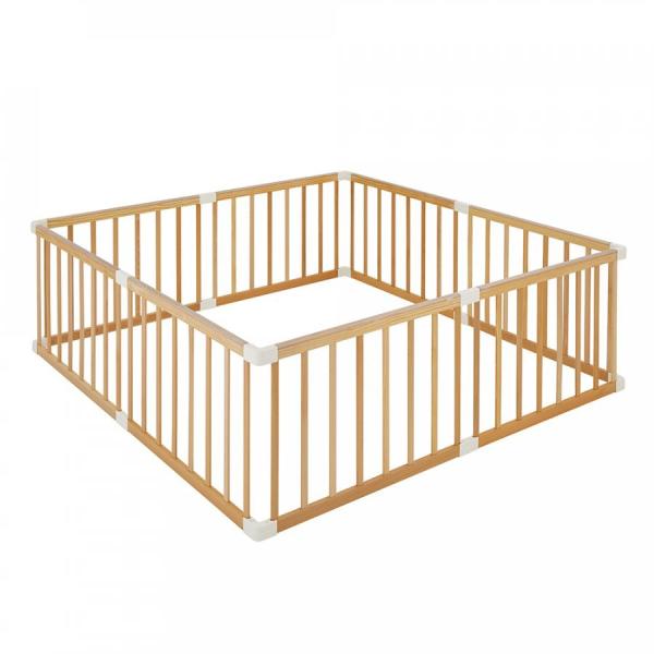 カトージ 木製ベビーサークル セーフティカバー付ベビーベッドの老舗メーカー「カトージ」による安全品質の木製ベビーサークルお子さまの専用スペースを確保でき、形・サイズにアレンジも可能！ナチュラルベビー限定商品です。●パネルを8枚使用すると、内...