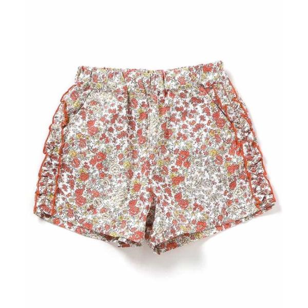 Seraph(セラフ)のパンツ「フリルいっぱい水陸両用パンツ」は、シンプルなテキスタイルと優しい色使いでナチュラルテイストのおしゃれにおすすめです！【お取り扱いのご注意】○すべり台や岩場、コンクリート等の強い摩擦により生地を傷めることがあり...