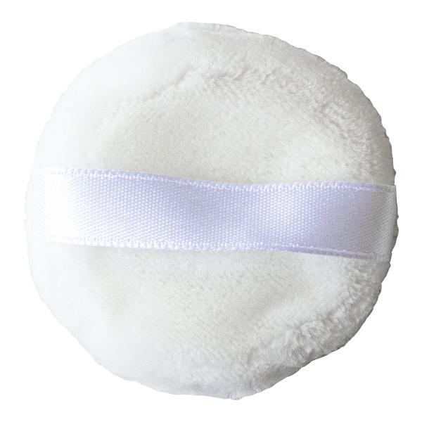 フェイスパウダー・ルースパウダーに最適なパフです。別売りのパウダー容器27mlと合わせてのご使用に適しています。弊社製品シルクパウダーなどにおすすめです。