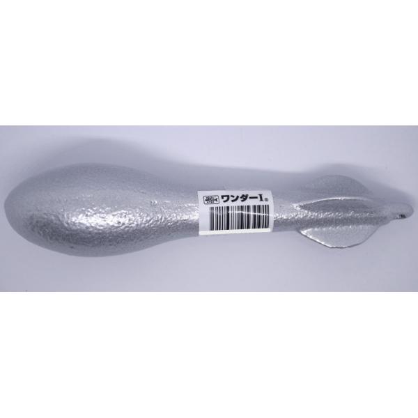 【 ご注意：ご購入後の当店からのメールを必ずご確認ください 】【商品概要】入数:1個サイズ:80号カラー:メタリックシルバーおすすめ釣場:船おすすめ魚種:全般【商品説明】説明「ワンダー1」は、鉛より速く真っ直ぐに沈む鉄のオモリ!鋳鉄の比重7...