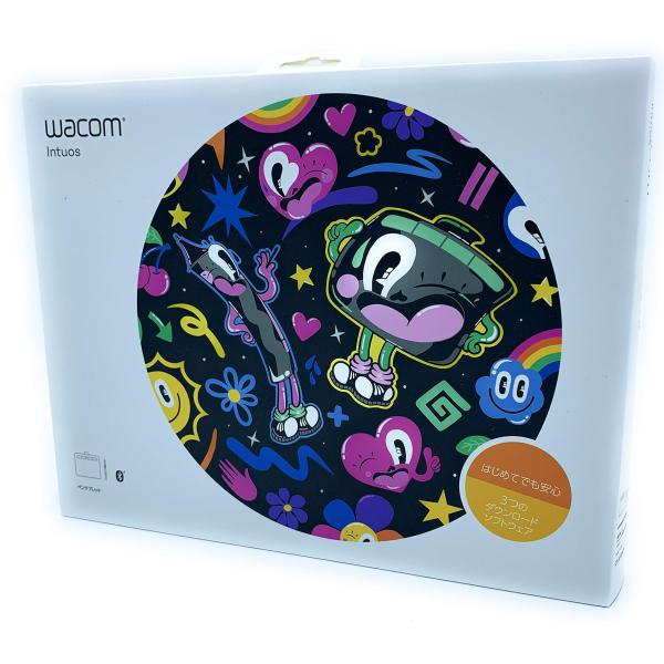 【 ご注意：ご購入後の当店からのメールを必ずご確認ください 】【商品概要】〔ペンタブレット〕はじめてのペンタブレットはWacom Intuosがおすすめ！安心のソフトウェア付き。【購入特典】3つのソフトウェアをダウンロードできる《購入特典ソ...