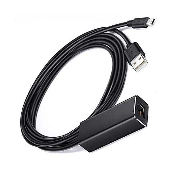 【商品概要】【Micro USB LAN 変換アダプタ】: Micro usb lan 変換 アダプタにてFire TV（第3世代）、Five TV Stick（第2世代）、Google Chromecast、Chromecast Ultr...