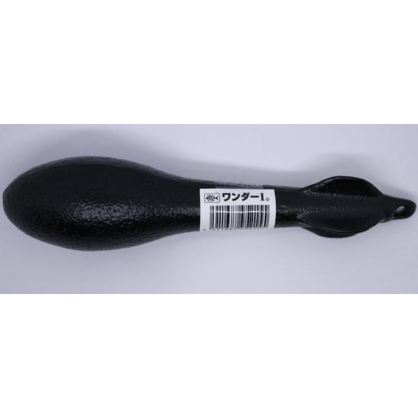 【 ご注意：ご購入後の当店からのメールを必ずご確認ください 】【商品概要】入数:1個サイズ:300号カラー:マッドブラックおすすめ釣場:船おすすめ魚種:全般【商品説明】説明「ワンダー１」は、鉛より速く真っ直ぐに沈む鉄のオモリ!鋳鉄の比重7....