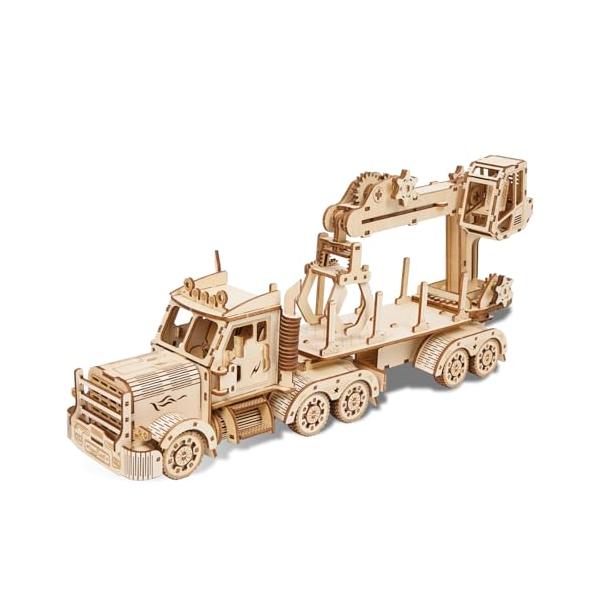 【商品概要】?【楽しい3Dトラッククレーンモデルキット】: 3D木製トラッククレーンモデルキットパズルは面白くて簡単に組み立てられます。 人々を電子機器から解放するのに最適です。 家族全員が一緒に楽しめるサプライズデコレーションにしましょう...