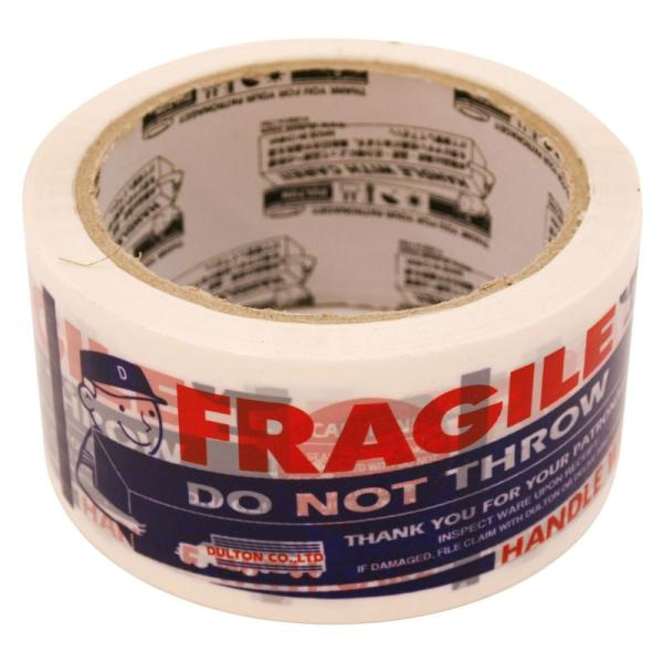 【商品名】　ダルトン(Dulton) PRINTED PACKING TAPE（カートンテープ）FRAGILE PPT-6 【商品説明】　・品番：PPT-6 【サイズ】　高さ : 5.10 cm　横幅 : 9.70 cm　奥行 : 9.80...