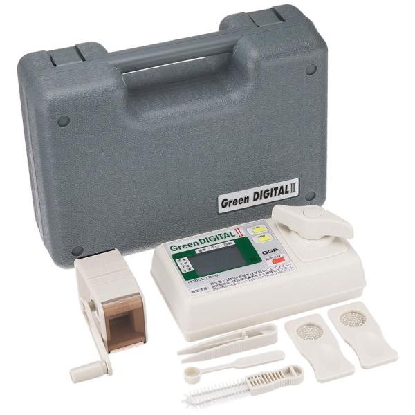 【商品名】　オガ電子 米麦水分計 TD-G 【商品説明】　・製造国:日本、測定レンジ:玄米・もみ・大麦・小麦 【サイズ】　高さ : 9.60 cm　横幅 : 20.10 cm　奥行 : 27.50 cm　重量 : 1.36 kg　※梱包時の...