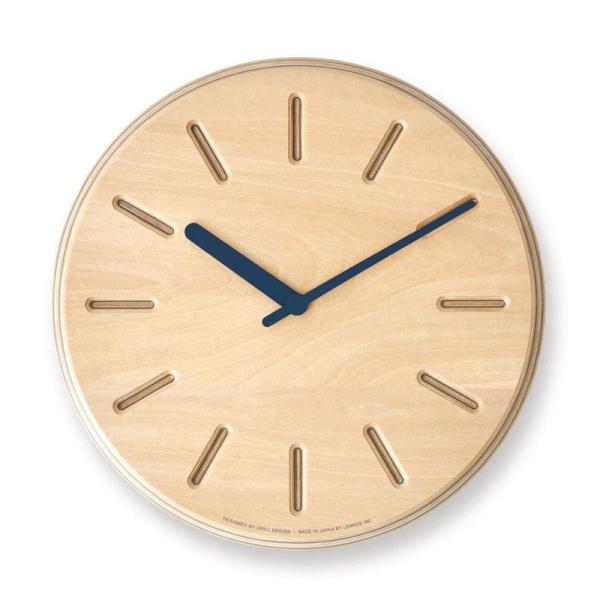 【商品名】　レムノス 掛け時計 アナログ 天然色木地 ペーパーウッド Paper-Wood Clock DRL19-06NV Lemnos 直径:29? 【商品説明】　・?T?C?Y(cm):29?~3.8?~29・?d?r???K?v??...