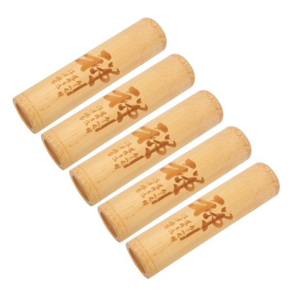 【商品名】　散骨骨壷チューブ 彫刻模様 5個入り 散骨骨壷 小型 光漏れ防止 【商品説明】　・5?????: 5???U????`?????[?u?????????B?T?C?Y?????????y?????A?????^?т???????...
