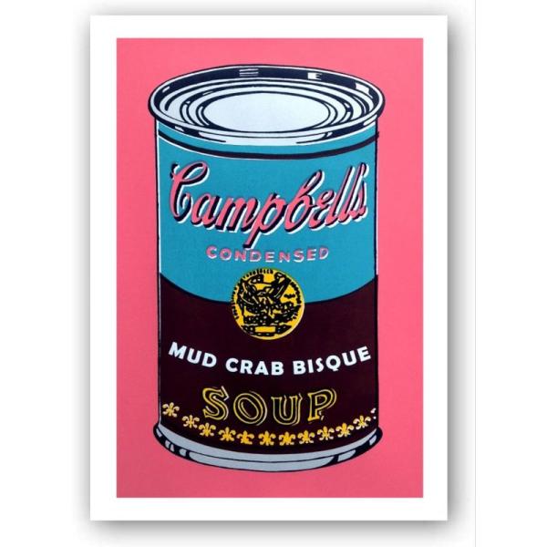 【商品名】　アンディ・ウォーホル ピンク キャンベル缶 Campbells (A3サイズ（フレーム無し）) 【商品説明】　・?A?[?g??i??K??????????????????g?p?????????A?K?x???????????...