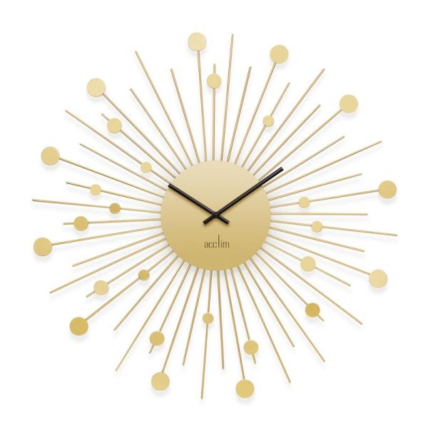 【商品名】　acctim CLOCKS BRIELLE ウォールクロック Matt Brass AC29648 【商品説明】　・?y?T?C?Y?i??j?z???a50cm・?y?d??i??j?z690g・?y????z???^???A...
