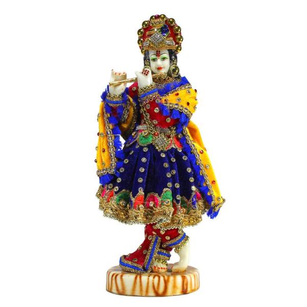 【商品名】　eSplanade 手彫り 神 キシャン クリシュナ マルティ アイドル 像 彫刻 - 11インチ - 樹脂 【商品説明】　・?^?J??????????l?X??S?b?h?A?C?h??/???????????B ?????...