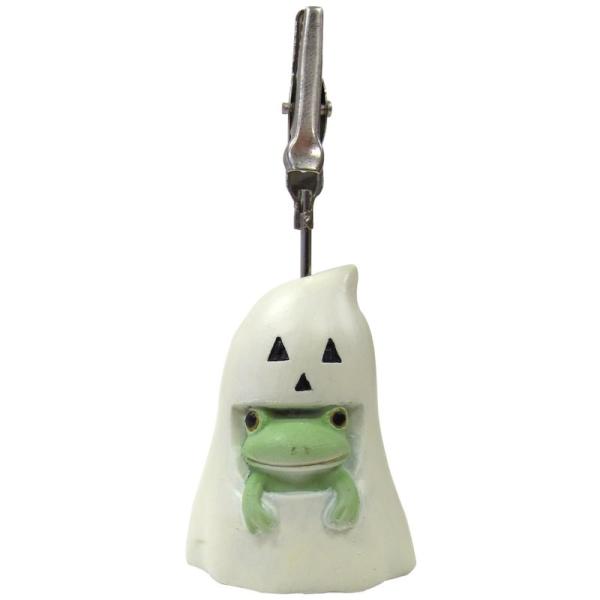【商品名】　コポー おばけカエルクリップ 70883 幅3.5×奥行2.7×高さ8.7cm 【商品説明】　・?y?f??z?|?????W?? 【サイズ】　高さ : 7.30 cm　横幅 : 7.40 cm　奥行 : 12.20 cm　重量...
