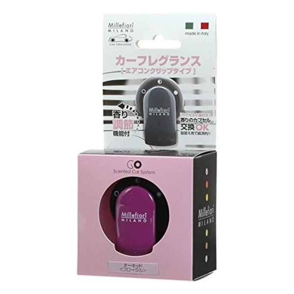 【商品名】　Millefiori カーエアフレッシュナー GO バイオレット オーキッド 13GOF03 【商品説明】　・?J???[:?o?C?I???b?g・?S????:?{??:?|???A?Z?^?[???E???^?N?????...
