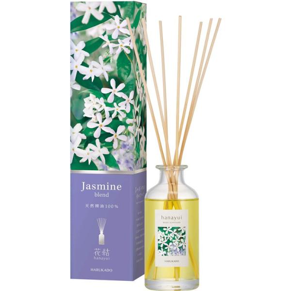【商品名】　晴香堂(harukado) リードディフューザー 天然香料100% 花結hanayui Jasmine brend ジャスミンブレンド 62 【商品説明】　・?V?R????100??・?e??F150ml・???Y???F??...