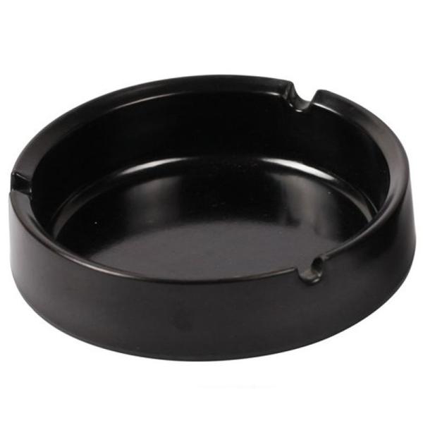 【商品名】　アシュトレー (灰皿) 黒 大サイズ10個セット メラミン 製 業務用 灰皿 セット_FH70037BK-10 【商品説明】　・?y?T?C?Y?z??10cm ????3cm・?y?g?p???????z?H????@?g?p...