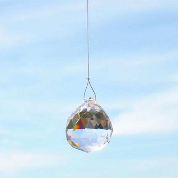 【商品名】　ASFOUR社製クリスタルサンキャッチャーボール30mm 【商品説明】　・ASFOUR?А??N???X?^???T???L???b?`???[?R?Omm・?G?W?v?g??X?????t?X?L?[???????ASFOU...