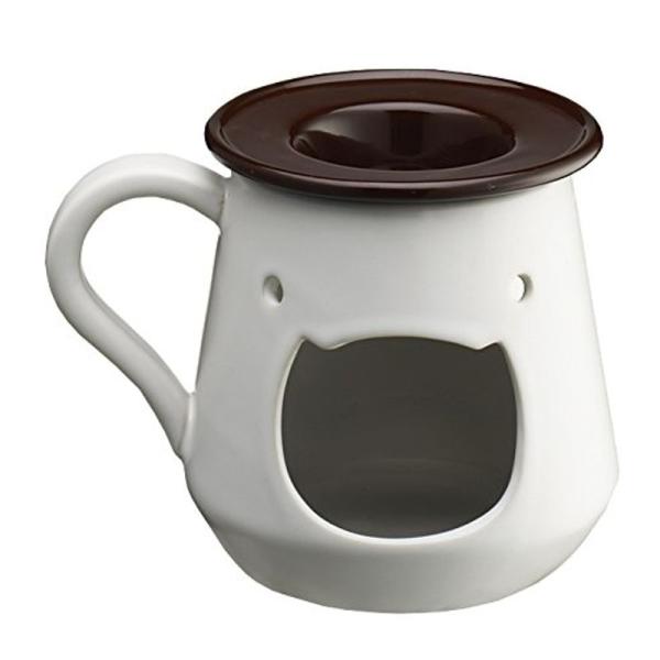 【商品名】　パルマート(Palmart) 2WAYマグポット ミカエル ブラウン(オイルポット&amp;キャンドルホルダー) MIC-MP-01 【商品説明】　・?{??T?C?Y:??W12.5?~D9.4?~H8.9cm?A??M:??...