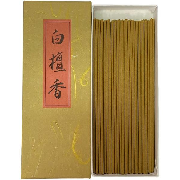 【商品名】　淡路梅薫堂の授与品お香 白檀平箱 30ｇ 天然白檀香木 （びゃくだん） 御供物御線香 お供え物 法事法要 年玉 記念品用 #602 【商品説明】　・?y??????????z????l???????i?M?t?g????????...