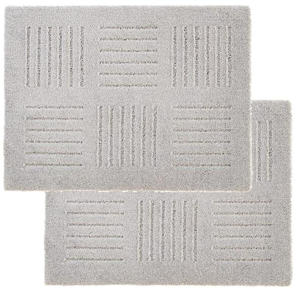 【商品名】　オカ(OKA) ジョイントキッチンマット ピタプラス ２枚 約45cm×60cm グレー (洗える 吸着 すべり止め) 【商品説明】　・?T?C?Y?F??45cm?~60cm?~1cm?i?P????????j・?d??F50...