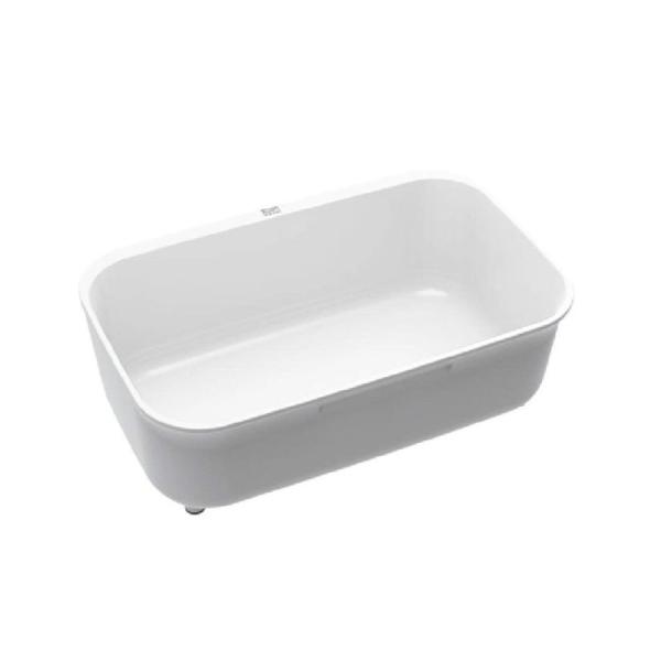 【商品名】　オーエ 洗い桶 白 約縦34×横22×奥行11.5cm スマートホーム II ウォッシュタブ シンプル コンパクト シンク つけ置き洗い 野 【商品説明】　・?F:?z???C?g・?T?C?Y:??c34?~??22?~???...