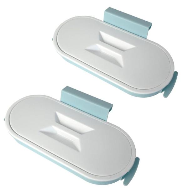 【商品名】　Hero World Trade 生ゴミ袋 ホルダー 壁掛け ゴミ袋ホルダー ごみ箱 キッチン フック式 省スペース 蓋付き (フックタイプ 【商品説明】　・?J???[?W?J?F?u???[?^?s???N・?T?C?Y?F...