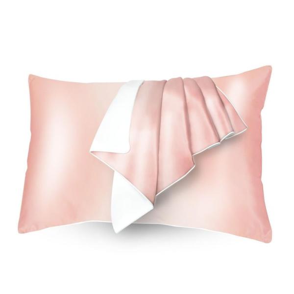 【商品名】　Pure Silk 枕カバー シルク100% 片面 22匁 シルク枕カバー 43cm×63cm ファスナータイプ ピローケース ヘアケア 枕 【商品説明】　・??Pure Silk 22??V???N100%???J?o?[??...