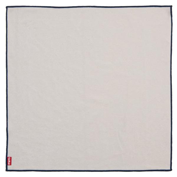 【商品名】　トーン tone くっつクロス フリー L JD-19 グレー×ネイビー 50×50cm 【商品説明】　・[?T?C?Y]??50?~50cm・[?d??]??140g・?s?^?b???????????????N???X???...