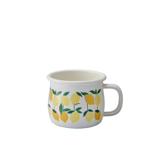 【商品名】　豊琺瑯 Plune. プルーン ホーローマグカップ 「レモン」 PMA-513 【商品説明】　・?T?C?Y?F??12?~9.5?~7.5cm/?d???F170g・?f??F?{??/??????p?|??・????????...