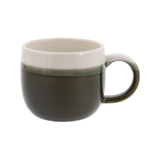 【商品名】　EAST table（イーストテーブル） 丸マグカップ グリーン 245cc Coucheクーシュ 日本製 レンジ対応 食洗機対応 411- 【商品説明】　・?T?C?Y:???a7.7?~11.5(????????)?~???...