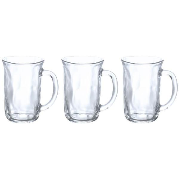 【商品名】　てびねりジョッキ 3個セット P-6693 【商品説明】　・?T?C?Y:???a:110mm ????:120mm ?e??:310ml・?f??E???:?K???X・?{??d??:??400g 1?q??????・???...