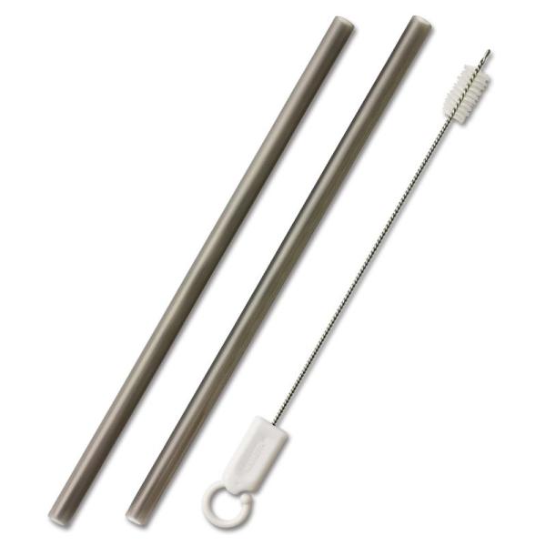 【商品名】　OLUAGE 日本製 繰り返し使える ストロー 洗える 持ち運び エコマイシリコーンストロー 2本入 洗浄 ブラシ 付き (クリアブラック) 【商品説明】　・?D????M??????????????????B??M???x23...