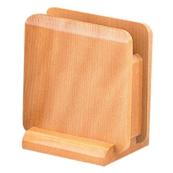 【商品名】　マイン(Mine) ナフキン立 角型 ナチュラル M40-568 【商品説明】　・?O?? :103?~75?~H120mm・???i?d??:170g 【サイズ】　高さ : 7.70 cm　横幅 : 12.50 cm　奥行 :...