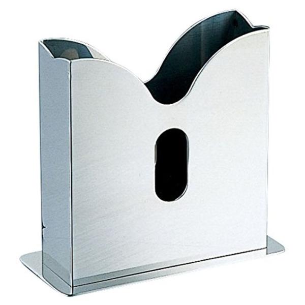 【商品名】　SW 18-8 ナフキン立 C 【商品説明】　 【サイズ】　高さ : 5.10 cm　横幅 : 11.30 cm　奥行 : 12.40 cm　重量 : 260.0 g　※梱包時のサイズとなります。商品自体のサイズではございません...