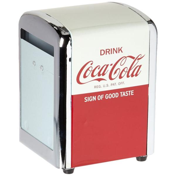 【商品名】　Tablecraft CC381 Coca-Cola Napkin Dispenser, Half, Red by Tablecraft 【商品説明】　・?R?J?E?R?[?? ?I?t?B?V?????O?b?Y・?T?C?...