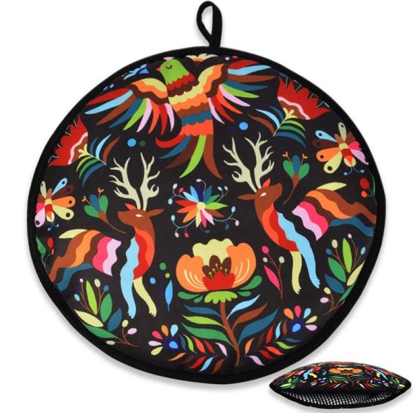 【商品名】　AUVCAS VNOM トルティーヤウォーマーポーチ 12インチ 断熱&amp;電子レンジ使用可 トルティーヤキーパーホルダー トウモロコシ粉 タコ 【商品説明】　・?v?V?I??z???g???e?B?[???E?H?[?}...