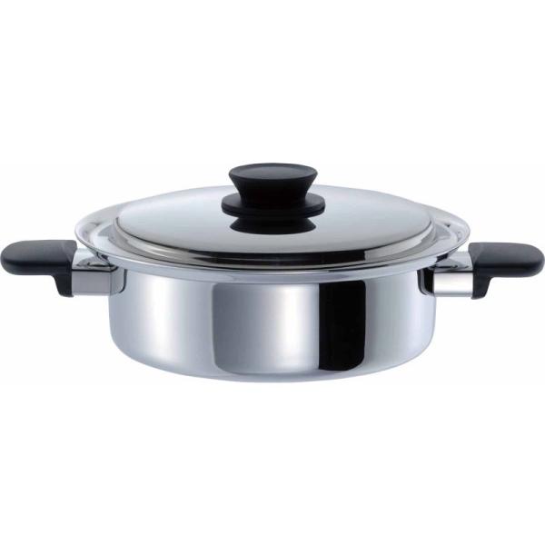 【商品名】　IH200V対応マジカルユミック エテルナ両手浅型鍋23cm 【商品説明】　・?T?C?Y(??):?{??/38.7?~28.1?~12.7cm?E?[??/7.4cm?A?????e??:3.4L・?f??E???:?{??...