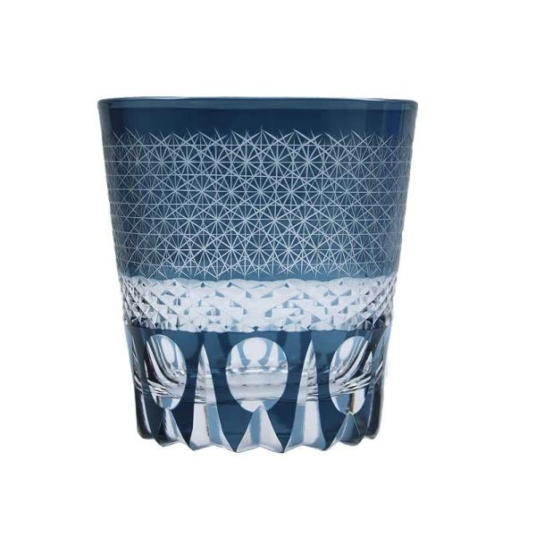 【商品名】　切子グラス 切子 キリコ 輪 (マリン) 【商品説明】　・Colors: Red, Marine, Blue, Purple・Note: Depending on your viewing environment, the co...