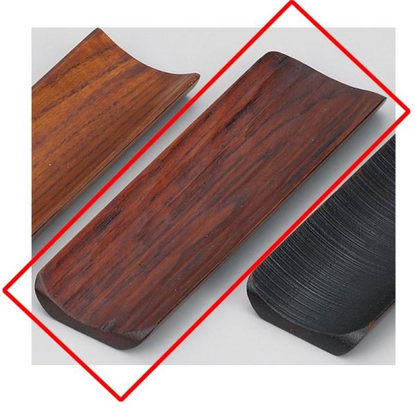【商品名】　おしぼり受亀甲すり漆 18 x 5.6 x 1.5cm 40g 木曽木製品 輸入 | 料亭 旅館 和食器 飲食店 おしゃれ 食器 業務用 【商品説明】　・[ 18 x 5.6 x 1.5cm ] ?A?? 40g・??????i...