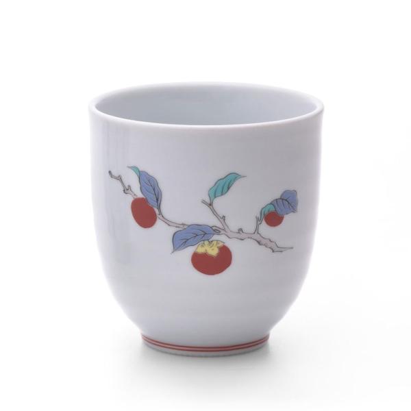 【商品名】　団陶器 有田焼 柿右衛門様式 湯?(柿・1個) 【商品説明】　・?L?c??`?????A?`?E?q????C???[?W???????????B・?T?C?Y?F??a7.8?~??8.0?p・?e??F??240mL・??...