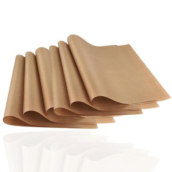 【商品名】　6枚セット加工 耐熱 耐油 耐久 水洗い可能 クッキングシート オーブンペーパー オーブンシート 繰り返し使える オーブン ベーキング 料理 【商品説明】　・?y?I?[?u???X???C?X?T?C?Y?z60cm?~40c...