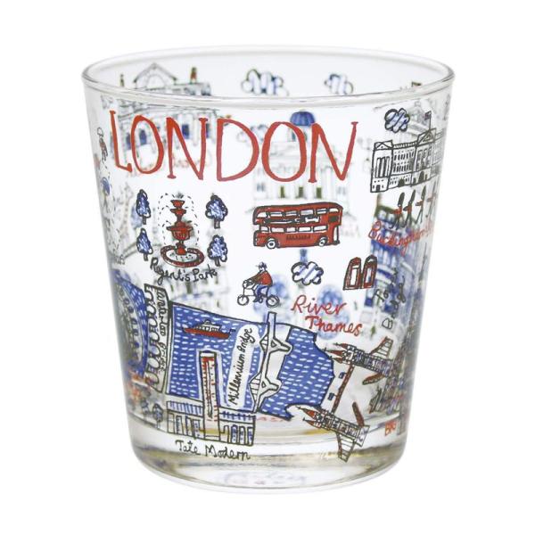 【商品名】　井澤コーポレーション a cup of happiness. シティースケープ グラス London サイズ：約W8.3 H9 112196 【商品説明】　・10.1 fl oz (300 ml), Microwave, Dis...