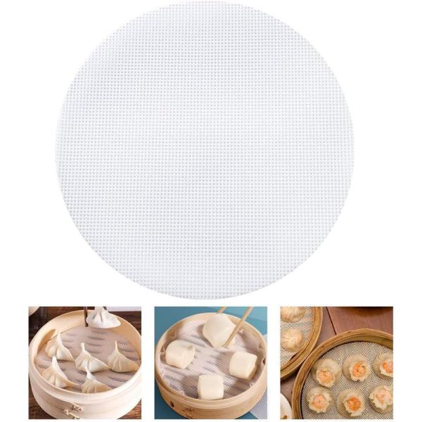 【商品名】　GWHOLE セイロ シート 直径20cm 蒸し器用 食品用シリコン セイロ用紙 料理用クックシート 中華セイロ用調理用マット 耐熱 繰り返 【商品説明】　・?p?r?F?L?q?A?￥???A?????￥???A?V???E?...