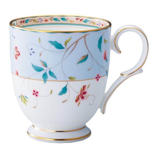 【商品名】　Noritake ノリタケ マグカップ 295cc 花更紗 ブルー ボーンチャイナ T50755A/4409-6 【商品説明】　・Size: Capacity: Approx. 11.8 fl oz (320 ml) 【サイズ】...