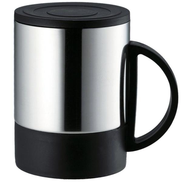 【商品名】　高桑金属 蓋付ホルダーマグ 200cc シルバー サイズ:φ70x94mm 【商品説明】　・Capacity: 0.4 gal (1.6 L)・Material: Anodized aluminum・Outer Dimensio...