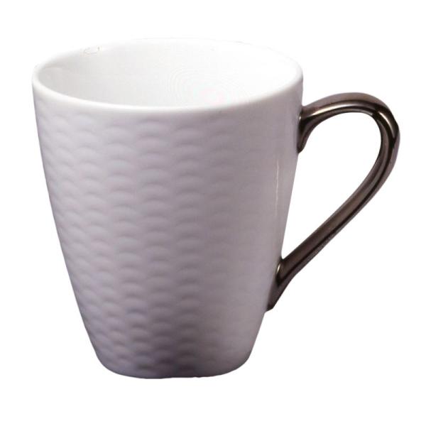 【商品名】　Noritake ノリタケ マグカップ 295cc アミ 銀 ファインポーセレン T5355L/1606 【商品説明】　・Size: Capacity: Approx. 10.4 fl oz (295 ml) 【サイズ】　高さ ...